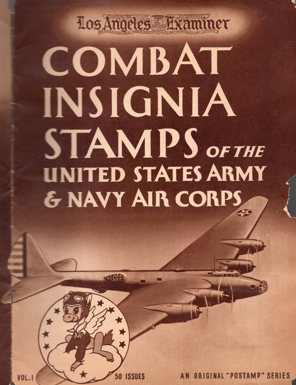 "Combat Insignia" Poster Stamps (World War II Patriotics)